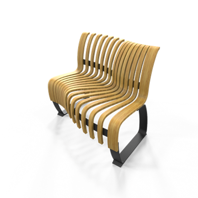 BIM objects - Free download! Nova C Back S-curve Left | BIMobject