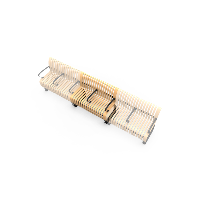 BIM objects - Free download! Nova C Back Elevation Straight | BIMobject