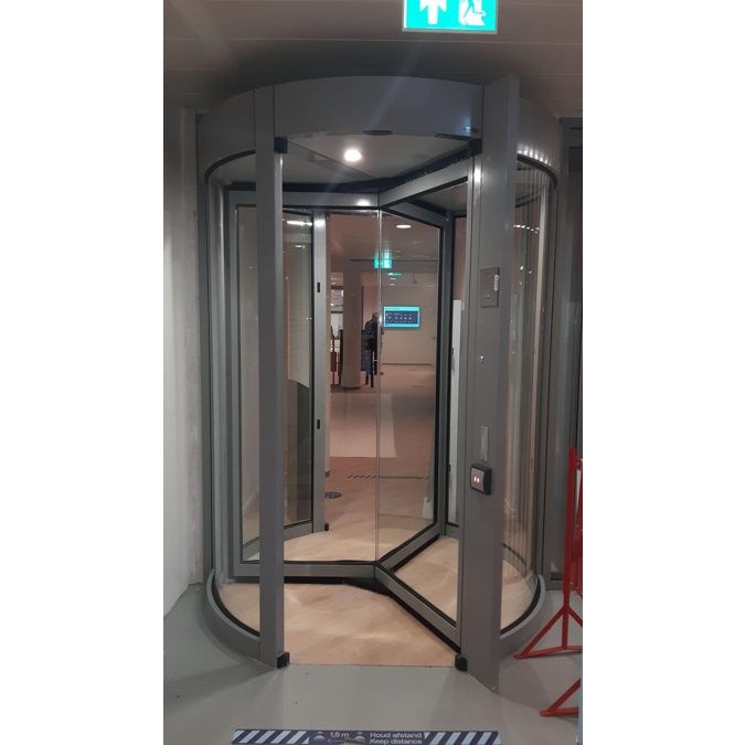 BIM objects - Free download! GyroSec Security Revolving Door | BIMobject