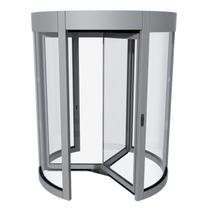 BIM objects - Free download! GyroSec Security Revolving Door | BIMobject