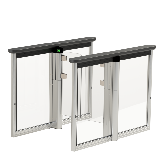 BIM objects - Free download! SpeedStile FLs BA SpeedGate Turnstile ...