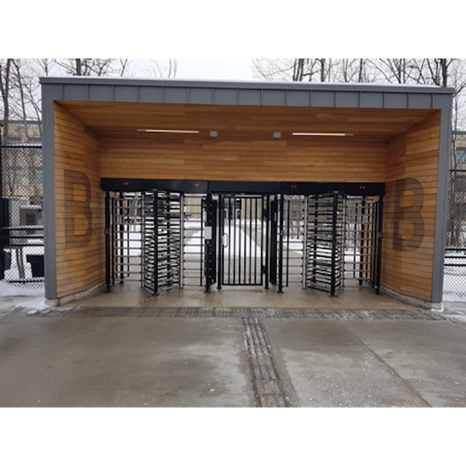 Objetos BIM - ¡Descarga gratis! RotaSec Full Height Turnstile | BIMobject