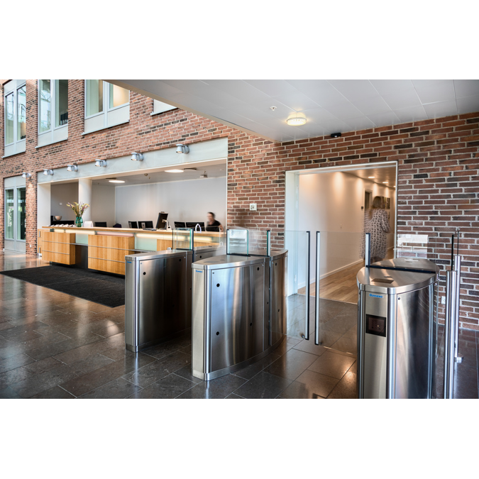 BIM objects - Free download! SpeedStile FP SpeedGate Turnstile | BIMobject