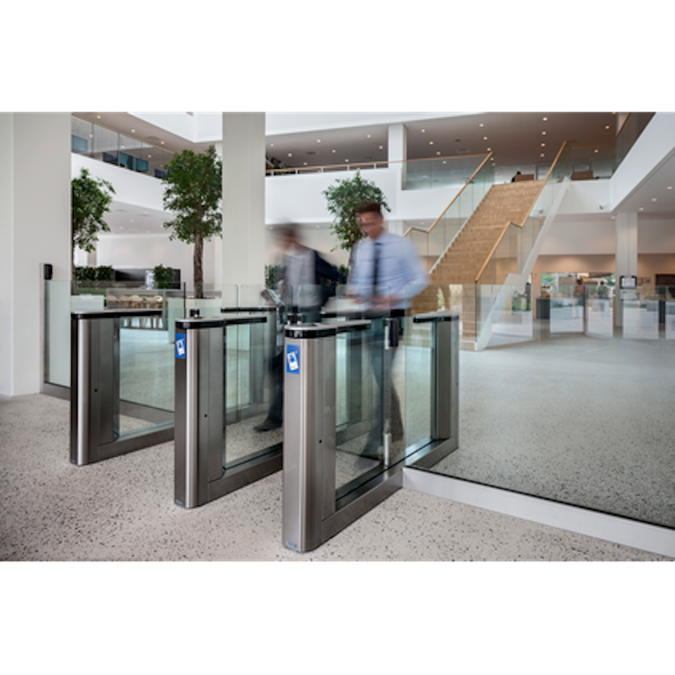 BIM objects - Free download! SpeedStile FL Speed Gate Turnstile | BIMobject