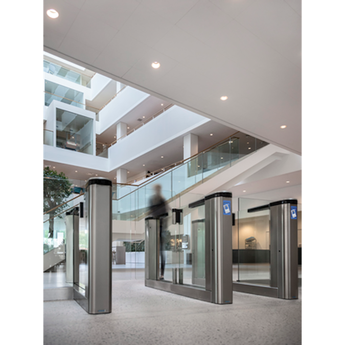 Objetos BIM - ¡Descarga gratis! SpeedStile FL SpeedGate Turnstile ...