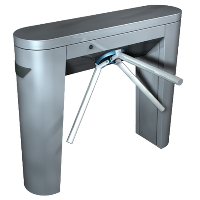 BIM objects - Free download! TriStile RO Tripod Turnstile | BIMobject