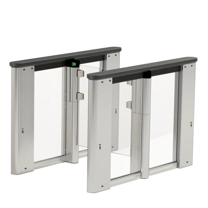 BIM objects - Free download! SpeedStile FLs EV SpeedGate Turnstile ...