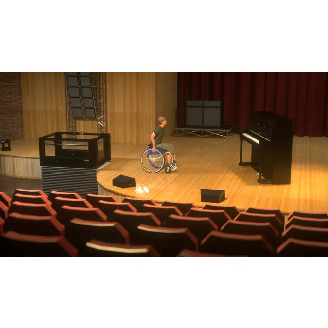 BIM objects - Free download! Virtuoso Wheelchair Lift | BIMobject