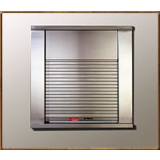 BIM objects - Free download! Rolling Counter Fire Shutters With ...