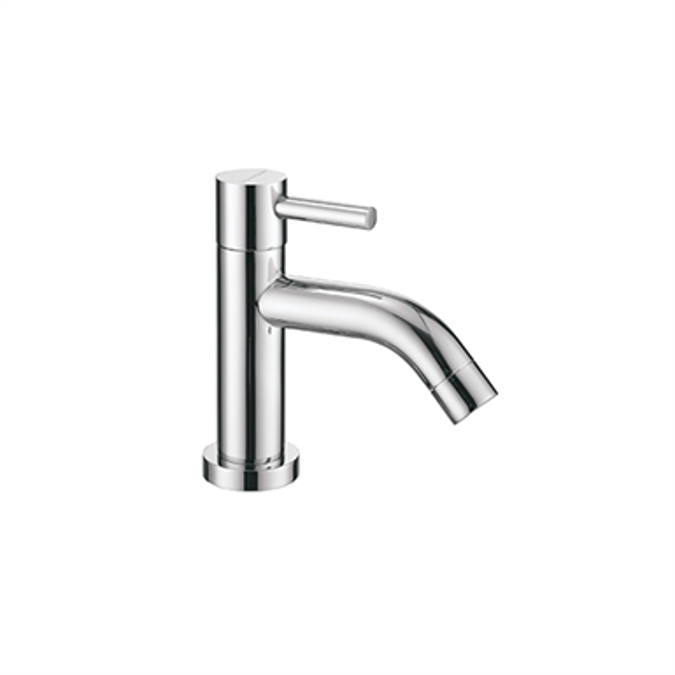 BIM objects - Free download! Trevi ½" basin pillar tap (extended spout ...