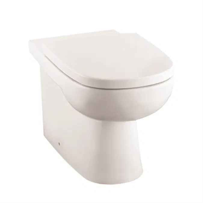 BIM objects - Free download! WBSEMD212WW Modena Back to Wall WC | BIMobject