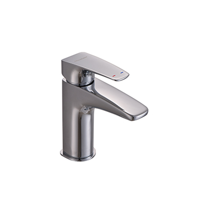 BIM objects - Free download! Felino Single lever basin mixer with 1¼ ...