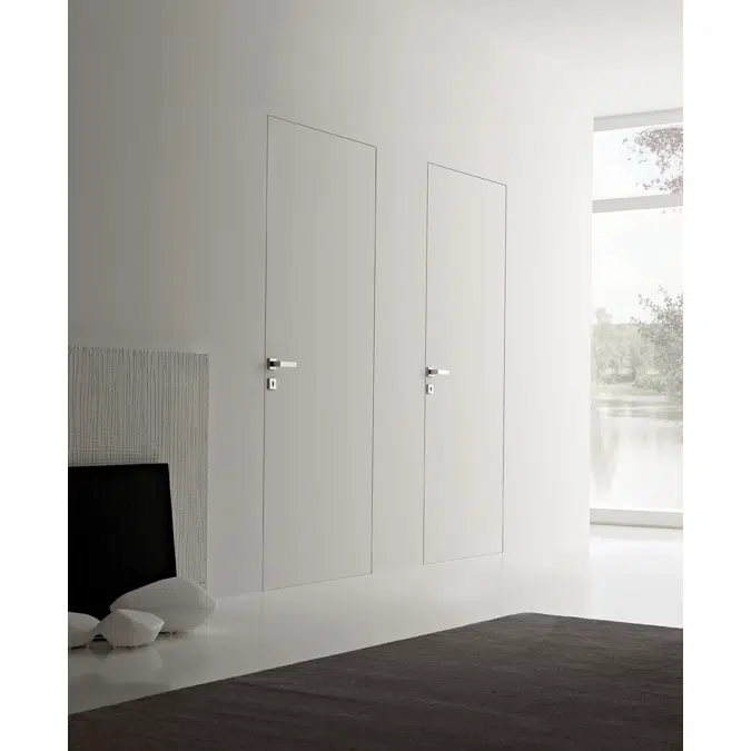 BIM objects - Free download! Porte std Filomuro 1L battente singola ...