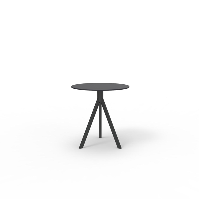 BIM objects - Free download! Cafe side table Ø44x47 | BIMobject