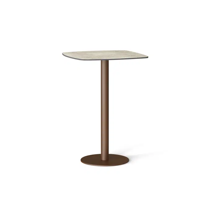 BIM objects - Free download! Flamingo outdoor high dining table stand ...