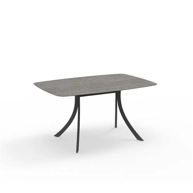 Objetos BIM - ¡Descarga gratis! Mesa rectangular Falcata 140x98x74 | BIMobject