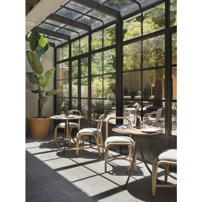 BIM objects - Free download! Bistro indoor dining table stand with ...