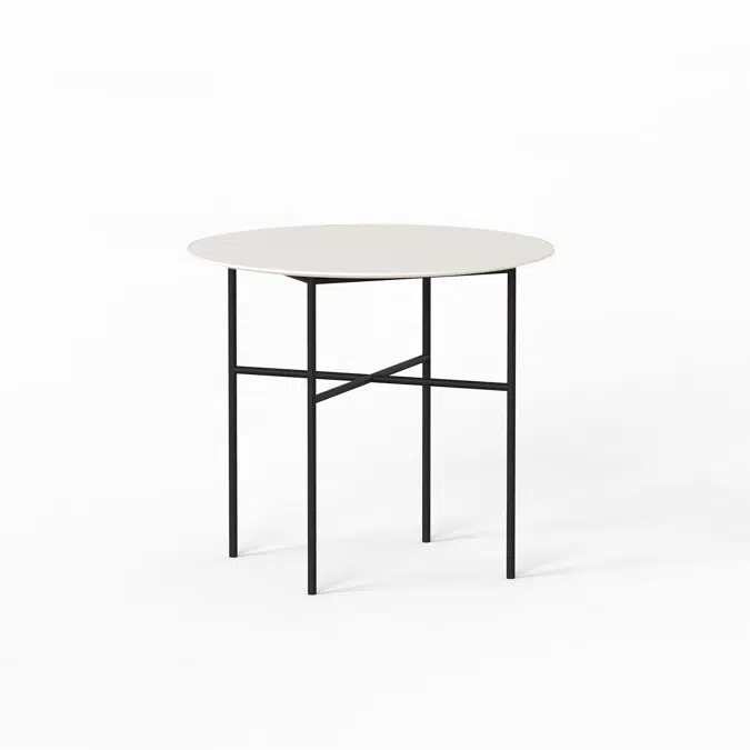 BIM objects - Free download! Grada outdoor round dining table Ø70 ...
