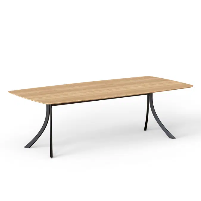 Objetos BIM - ¡Descarga gratis! Mesa rectangular Falcata indoor ...