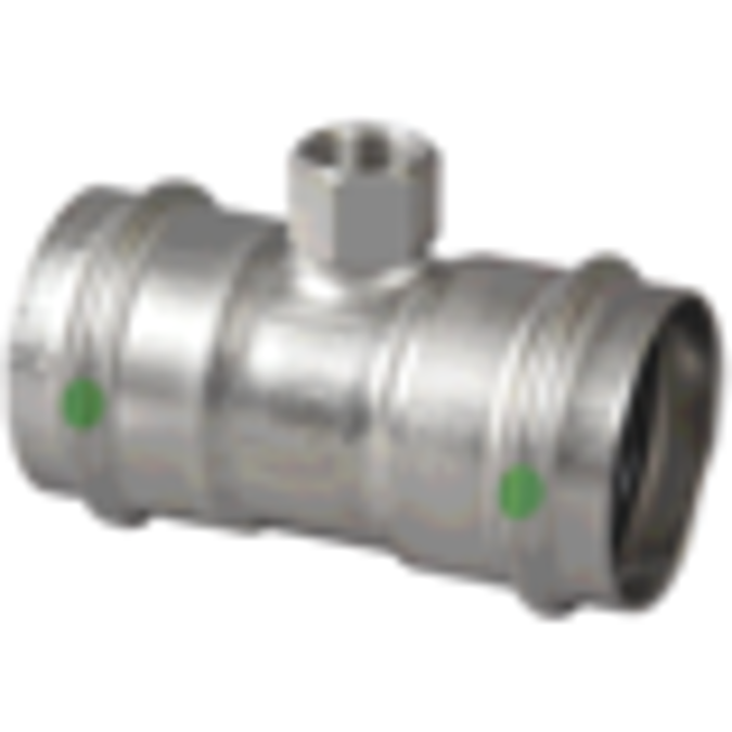 BIM objects - Free download! ProPress Stainless Reducing Tee - 316 ...