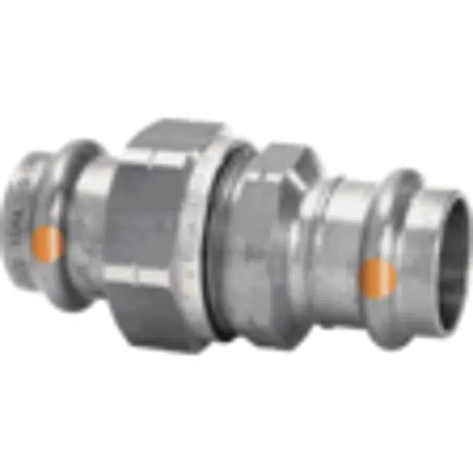 BIM objects - Free download! ProPress Stainless Union - 304 Stainless ...