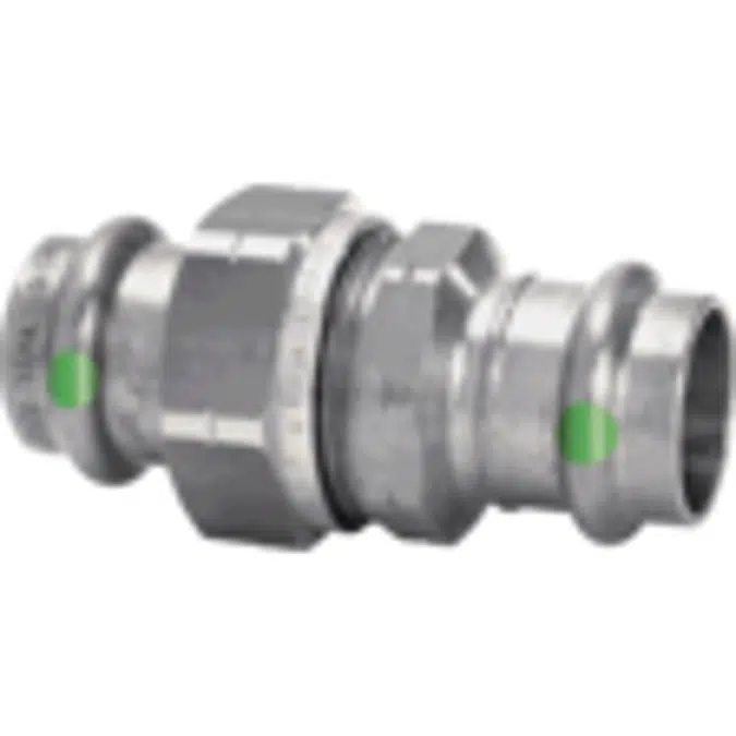 BIM objects - Free download! ProPress Stainless Union - 316 Stainless ...