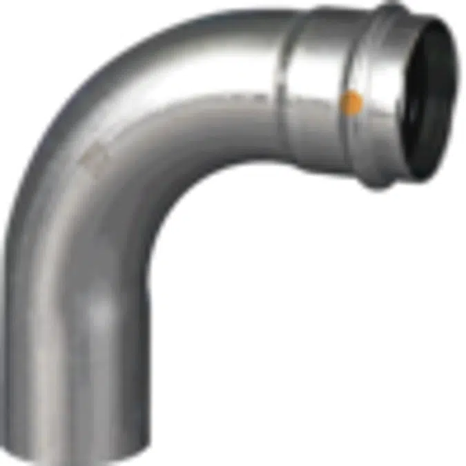 BIM objects - Free download! ProPress Stainless Elbow - 90° - 304 ...