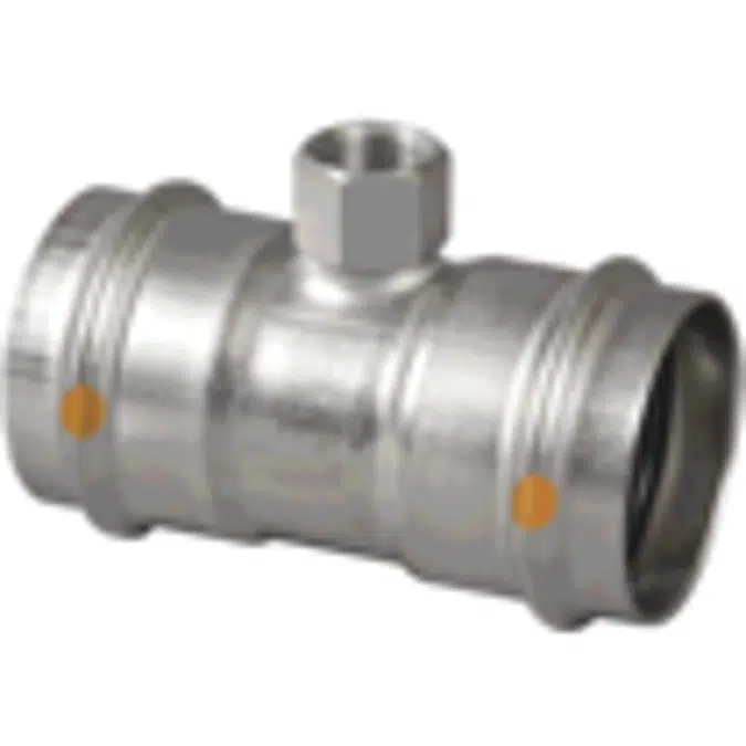 Objetos BIM - ¡Descarga gratis! ProPress Stainless Reducing Tee ...