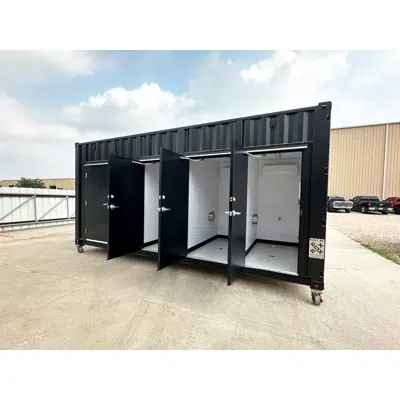 BIM objects - Free download! 20' KitchenBox (Shipping Container ...