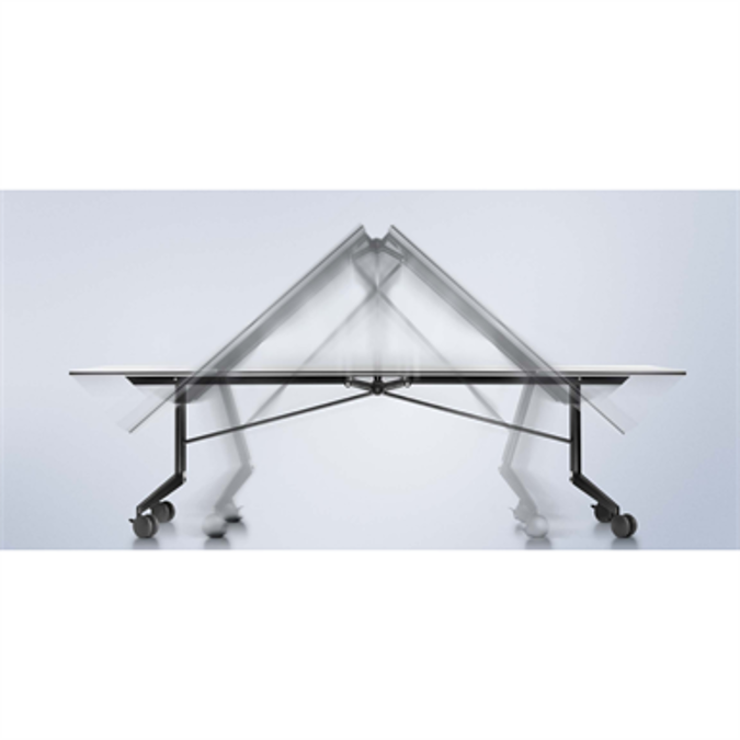 BIM objects - Free download! Confair folding table | BIMobject