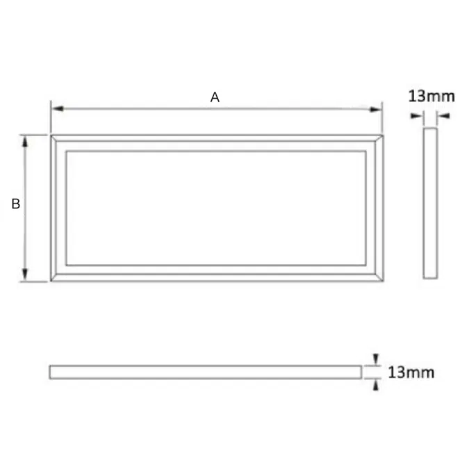 BIM objects - Free download! MAGNET- LIGHT LED surface panels | BIMobject