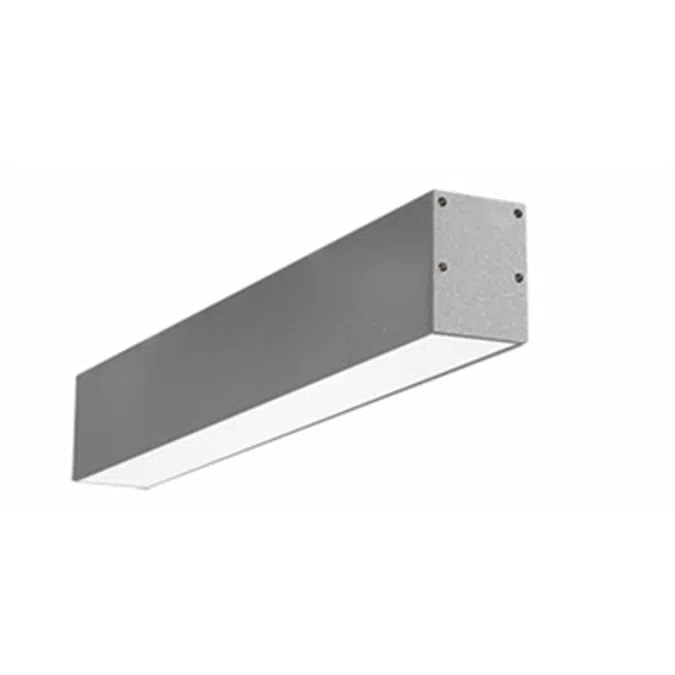 BIM objects - Free download! Surface Mount Linear Slot Lights | BIMobject