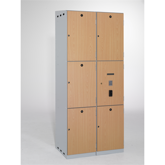 BIM objects - Free download! Touch Personnel Deposit Locker | BIMobject