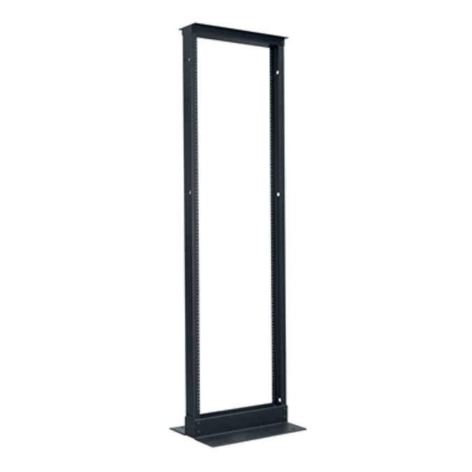 BIM objects - Free download! LRR Series: Two Post Relay Rack | BIMobject