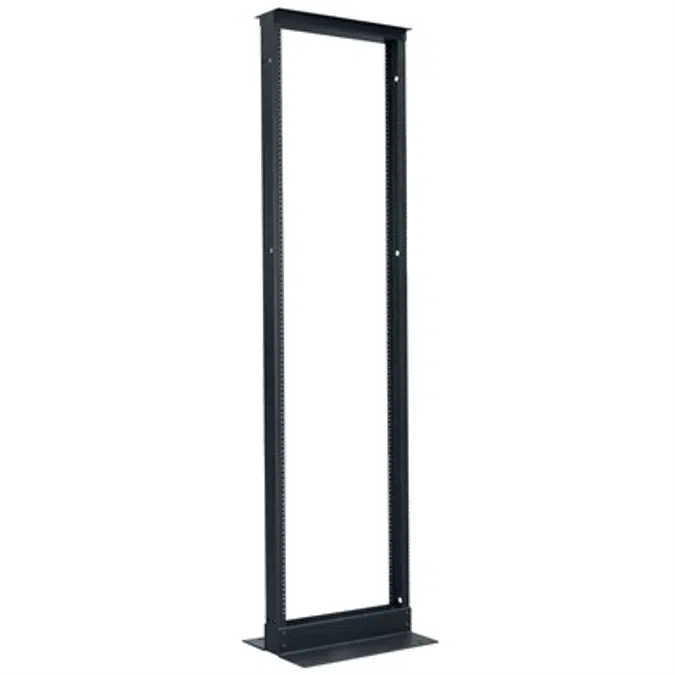 BIM objects - Free download! LRR Series: Two Post Relay Rack | BIMobject