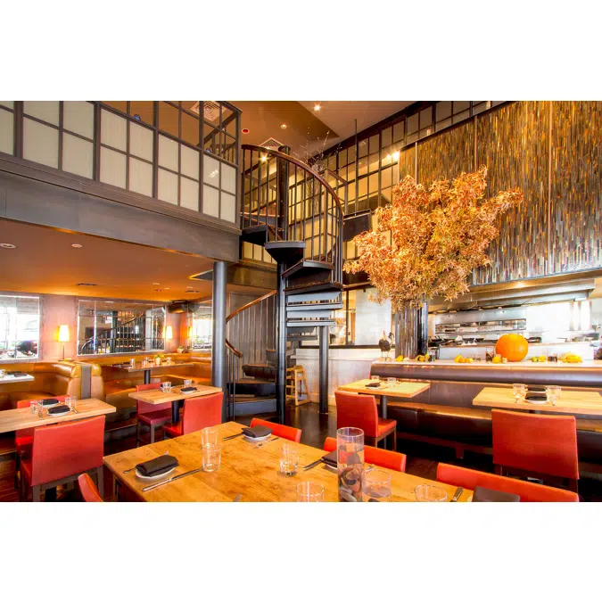 BIM-objecten – gratis downloaden! Classic Steel Spiral Stairs | BIMobject