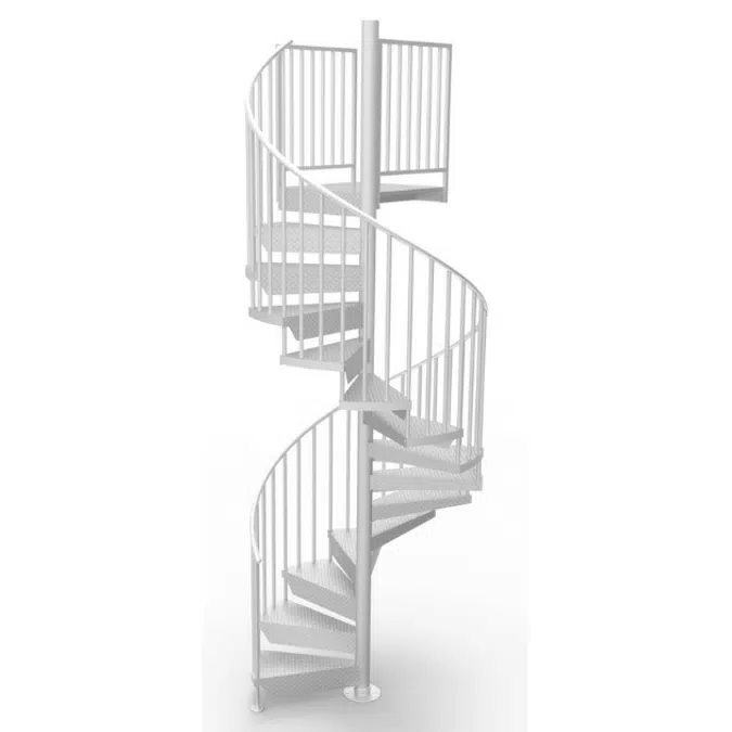 Objets BIM - Téléchargement gratuit ! Configurable Galvanized Spiral ...