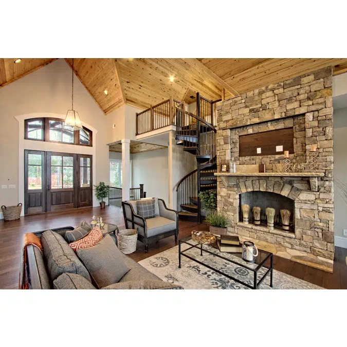 Objets BIM - Téléchargement gratuit ! Forged Iron Spiral Stair | BIMobject