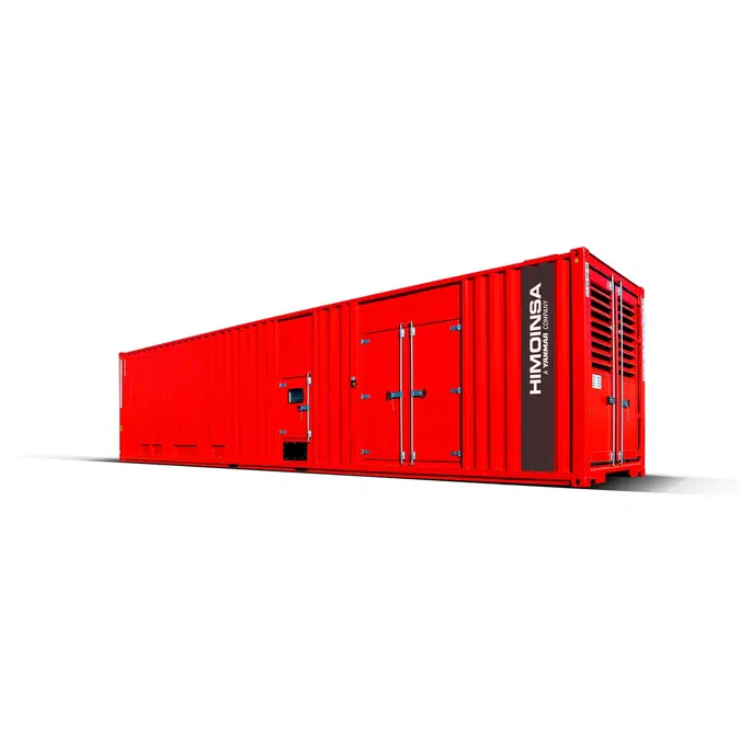 BIM objects - Free download! HIMOINSA | HTW Diesel Generators | 1260 ...