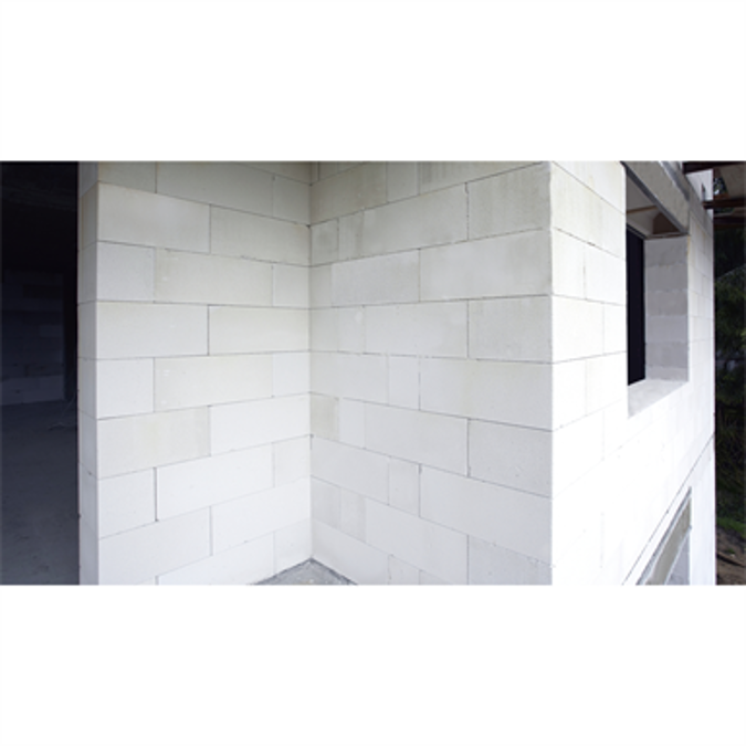 BIM objects - Free download! AT Ytong ETIC wall - standard U=0,15 W ...