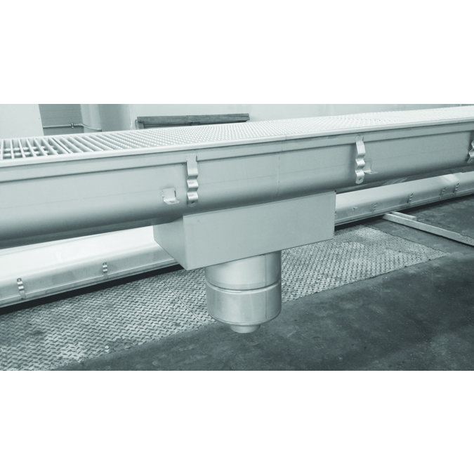 BIM objects - Free download! Rounded bottom channel drainage | BIMobject