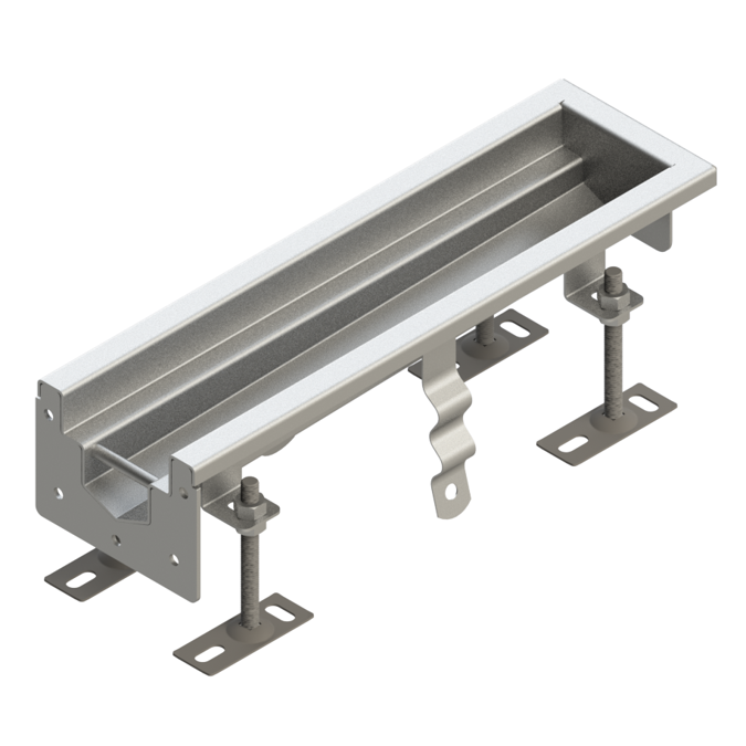 BIM objects - Free download! V-shaped channel drainage | BIMobject