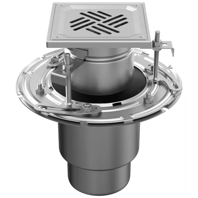 BIM objects - Free download! ATT Mini FLOOR DRAIN – gully vertical with ...