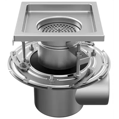 BIM objects - Free download! ATT Mini FLOOR DRAIN – gully horizontal ...