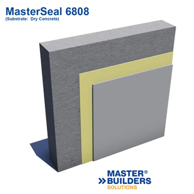 BIM objects - Free download! MasterSeal M808 - PU waterproofing and ...