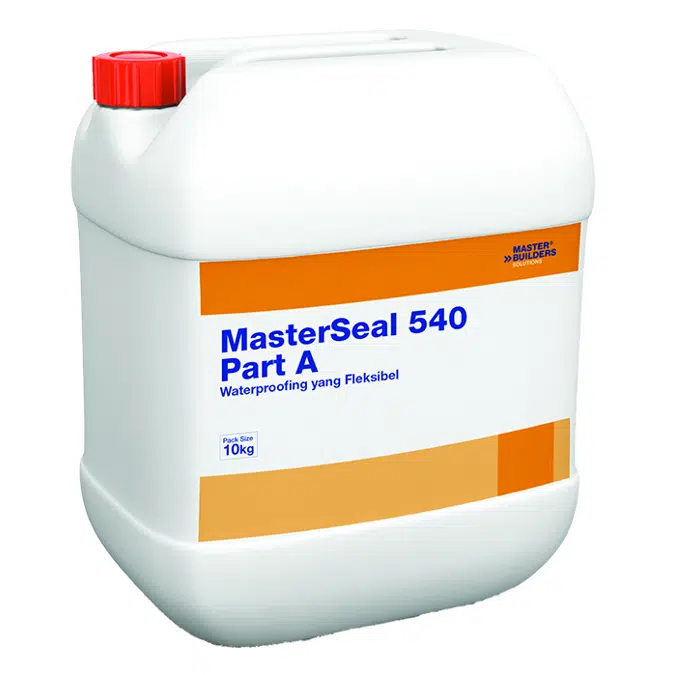 BIM objects - Free download! MasterSeal 540 - Flexible, polymer cement ...