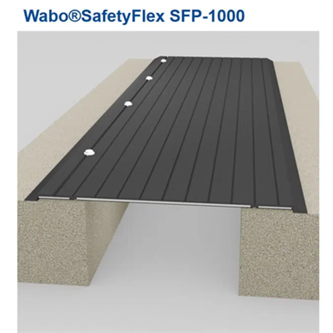 BIM objects - Free download! Parking deck joint system - SFP-1000 Wabo ...