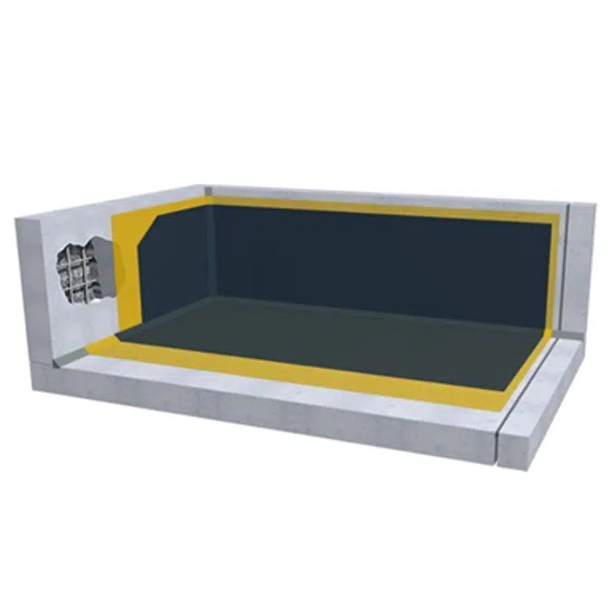 BIM objects - Free download! Concrete: Elastomeric waterproofing and ...