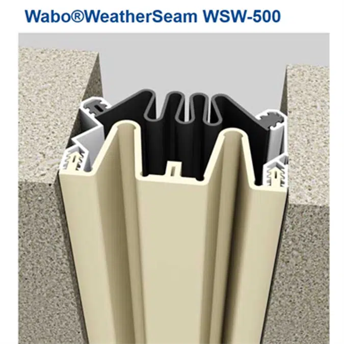 BIM objects - Free download! Wall joint system - Wabo®WeatherSeam WSW ...