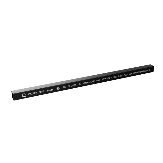 BIM objects - Free download! Pacific Pipe Square Steel Pipe - ERW ...